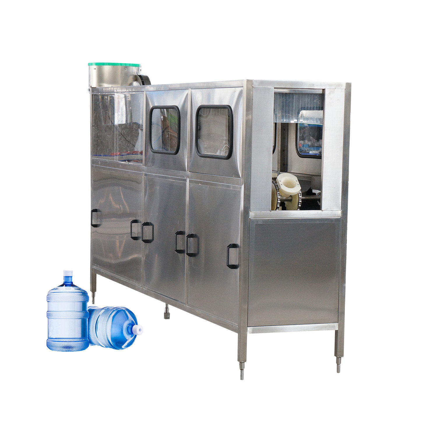 CE 150BPH 5 Gallon Automatic Filling Machines Complete Bottled Water ...